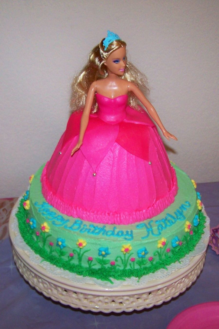 Barbie Birthday Cake - CakeCentral.com