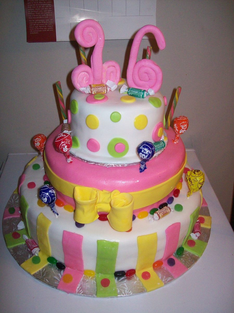 Sweet 16 Candy Shop - CakeCentral.com
