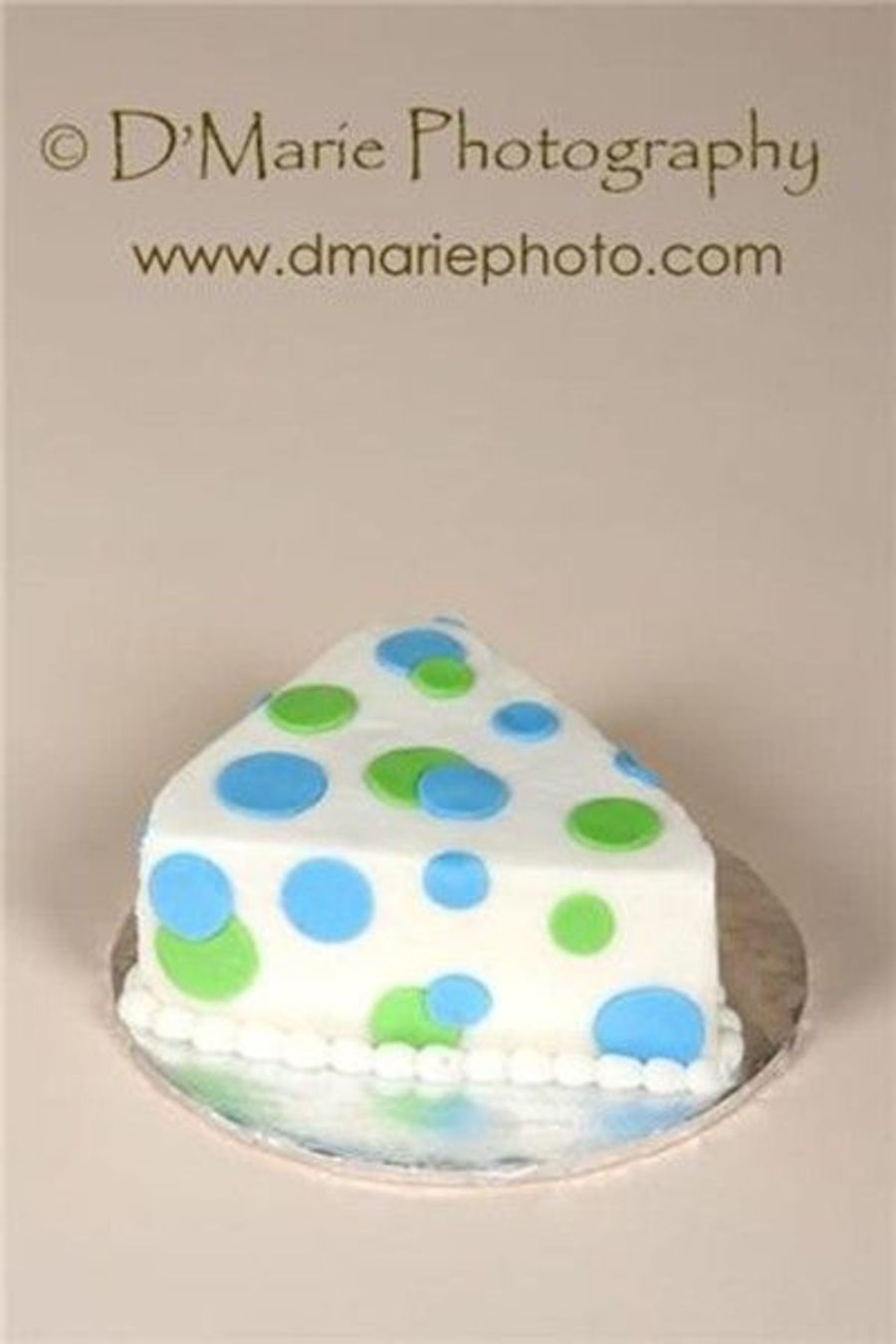 Triangle Smash Cake - CakeCentral.com