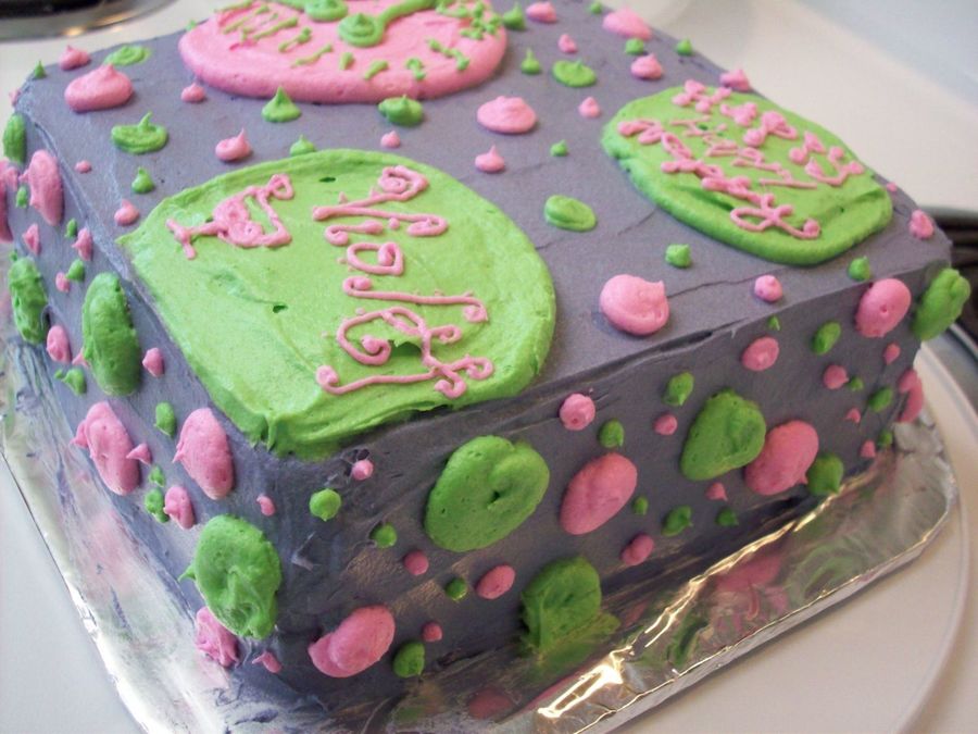 Violet's Violet Cake - CakeCentral.com