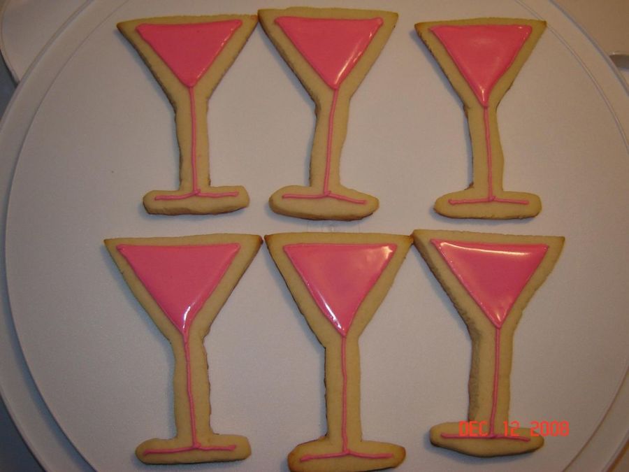 Martini Cookies - CakeCentral.com