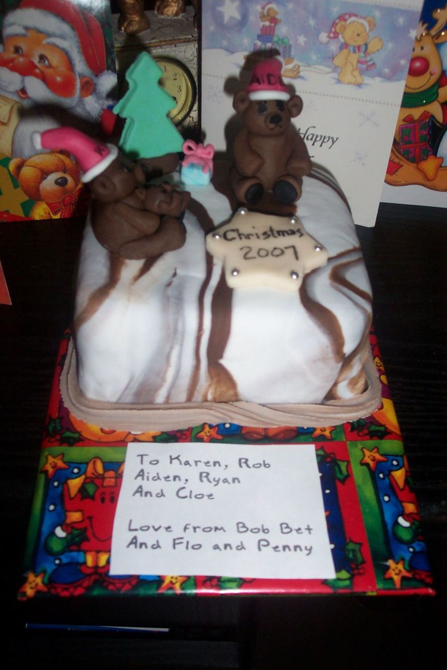 A Very Beary Christmas - CakeCentral.com