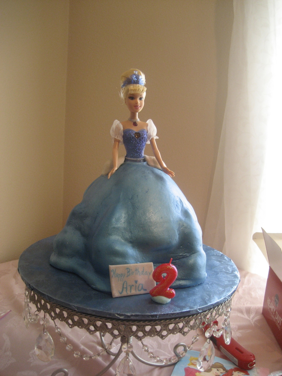 Cinderella Doll Cake - CakeCentral.com