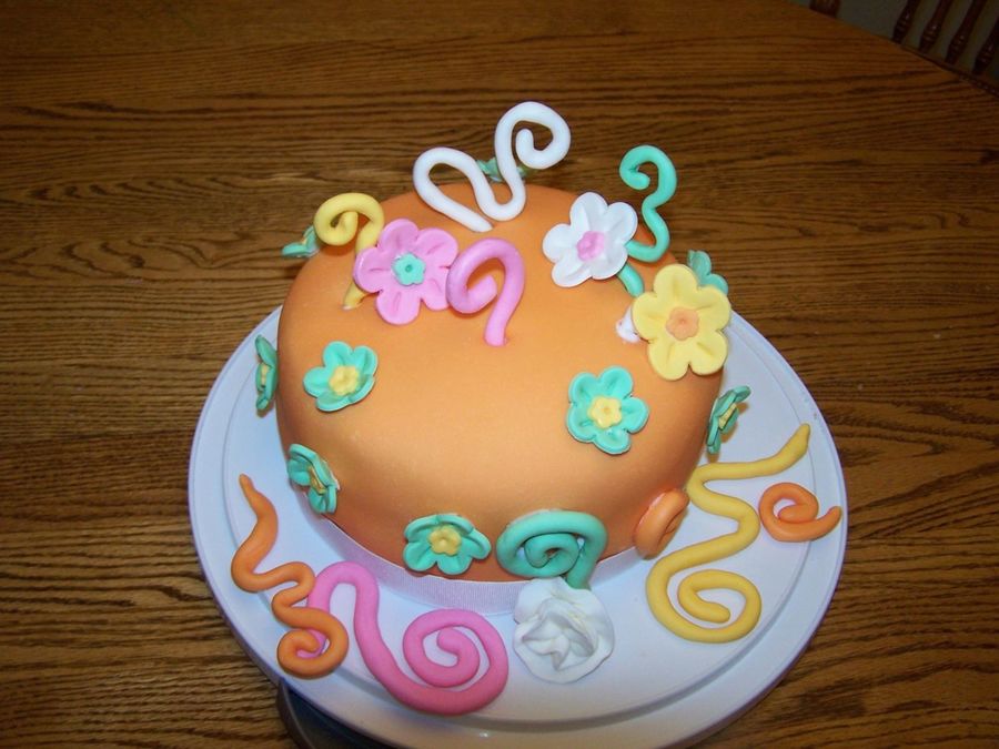 Colorful Cake - CakeCentral.com