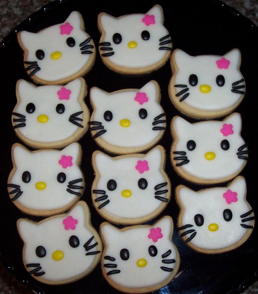 Hello Kitty Cookies - CakeCentral.com