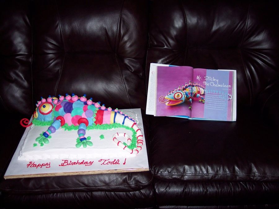 Lizard Cake - CakeCentral.com