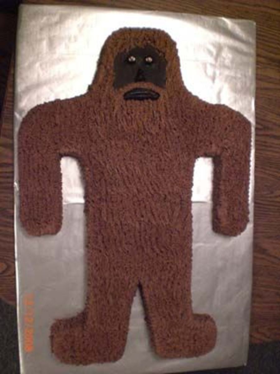 Sasquatch Cake - CakeCentral.com