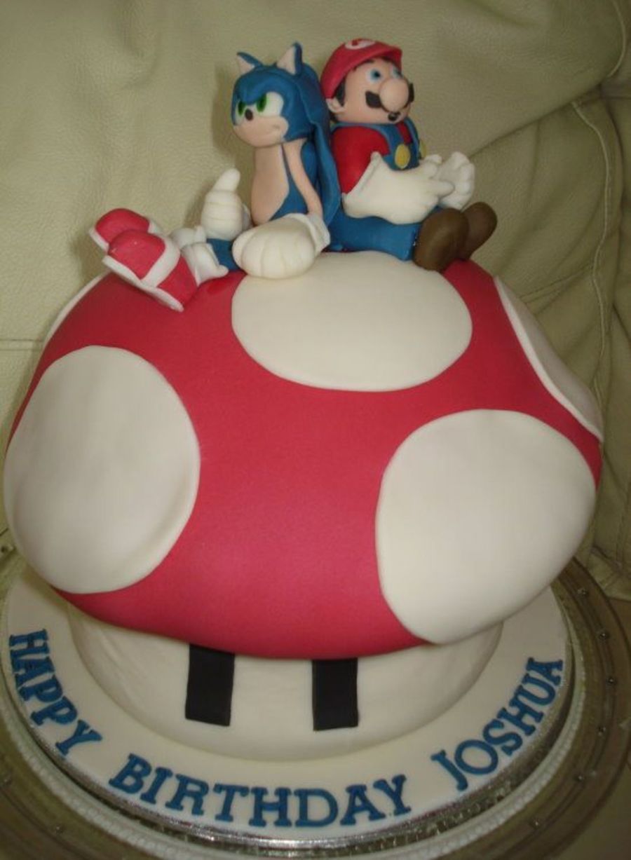 Sonic And Mario - CakeCentral.com