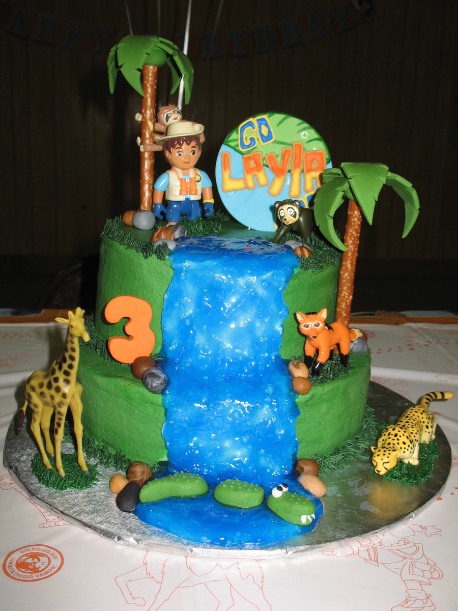 Go Diego Go Cake - CakeCentral.com