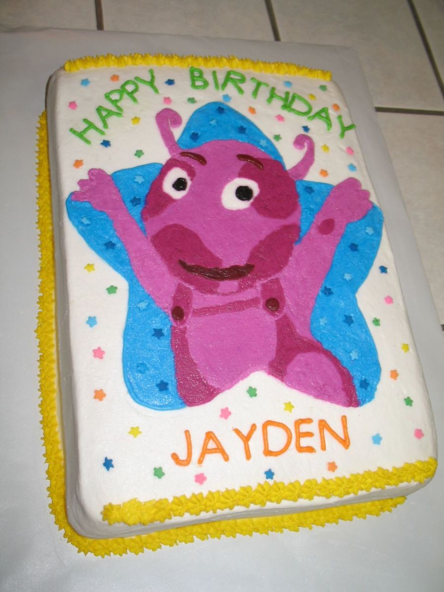Backyardigans Uniqua - CakeCentral.com