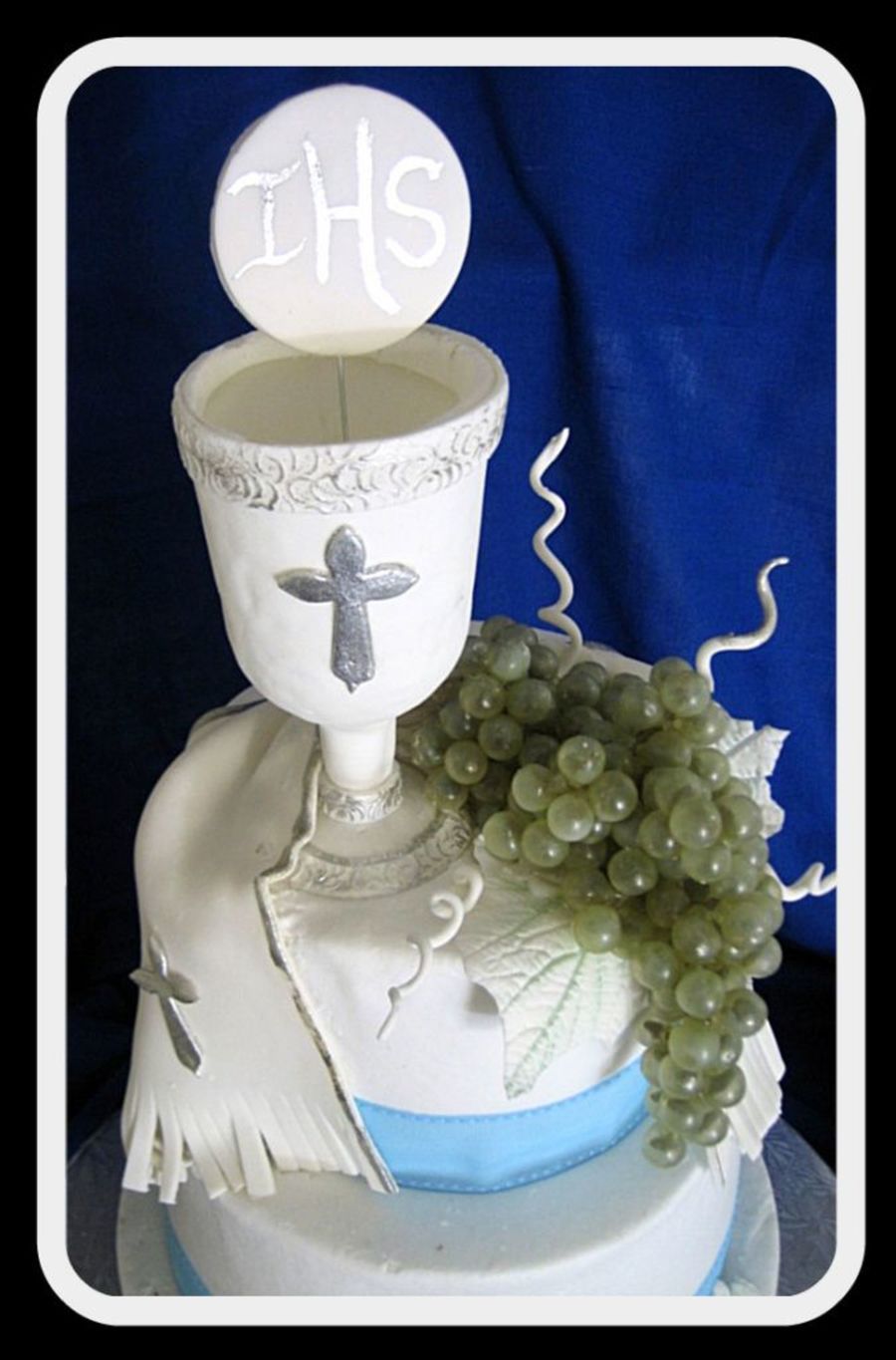 First Communion Cake - CakeCentral.com
