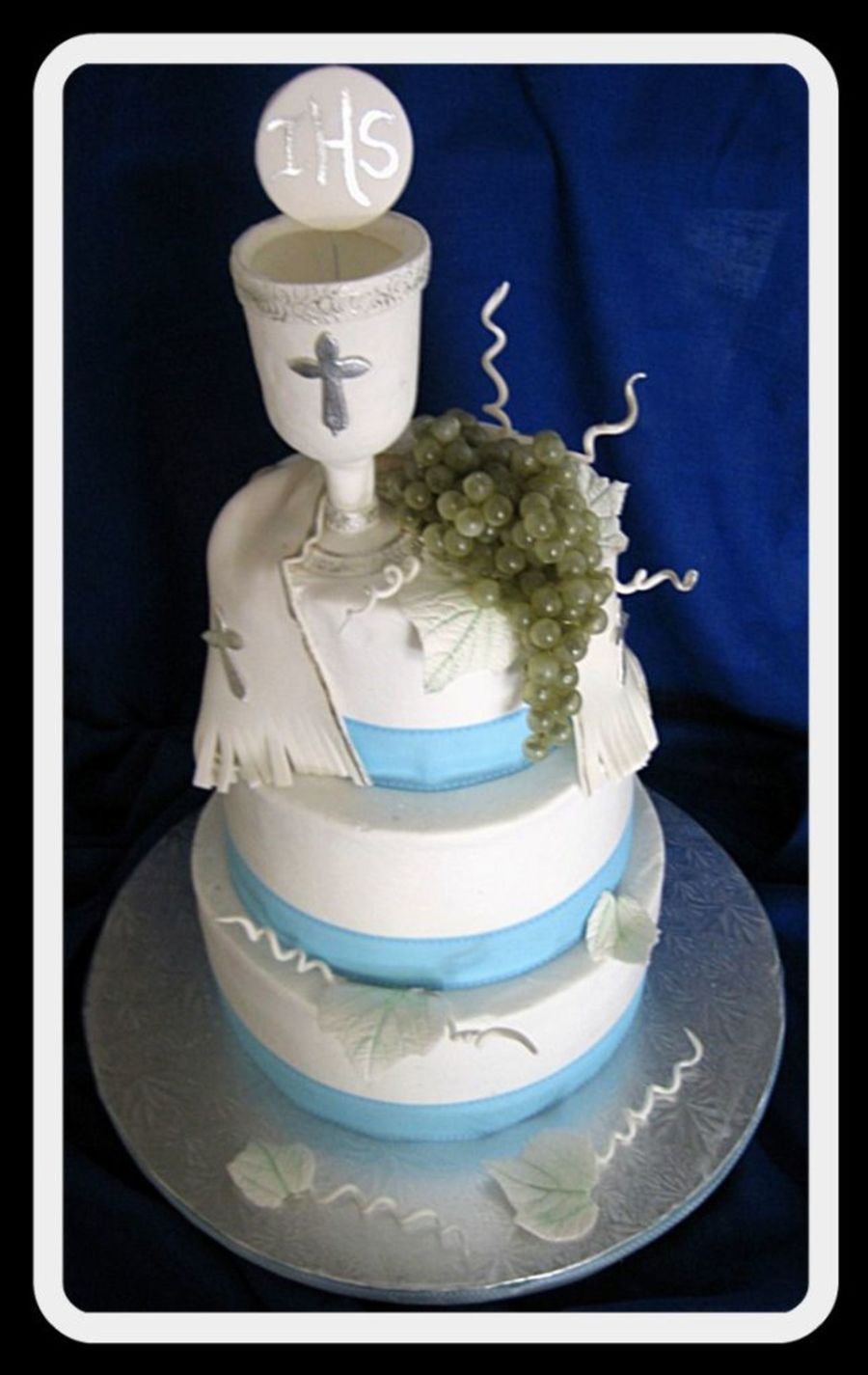 First Communion Cake - CakeCentral.com