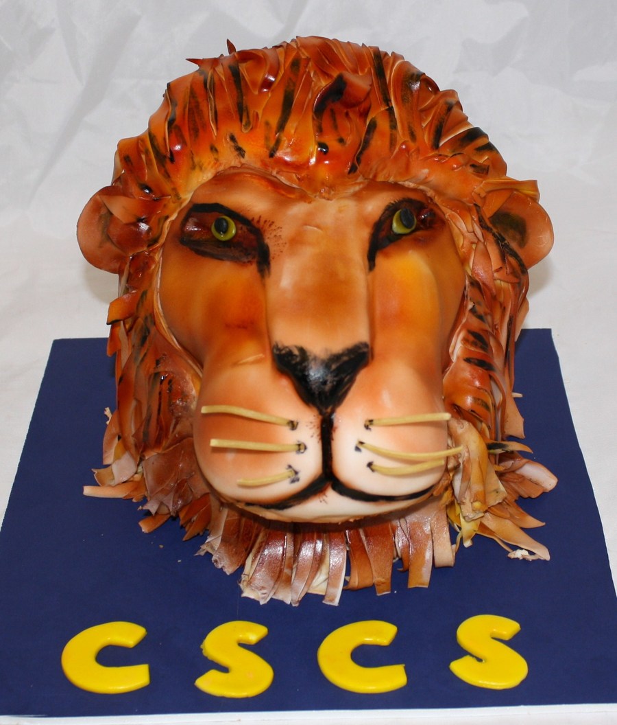 Lion Cake - CakeCentral.com