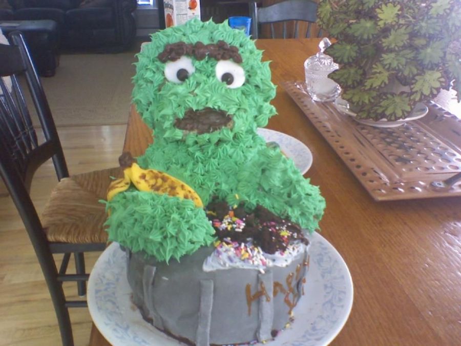 Oscar The Grouch - CakeCentral.com
