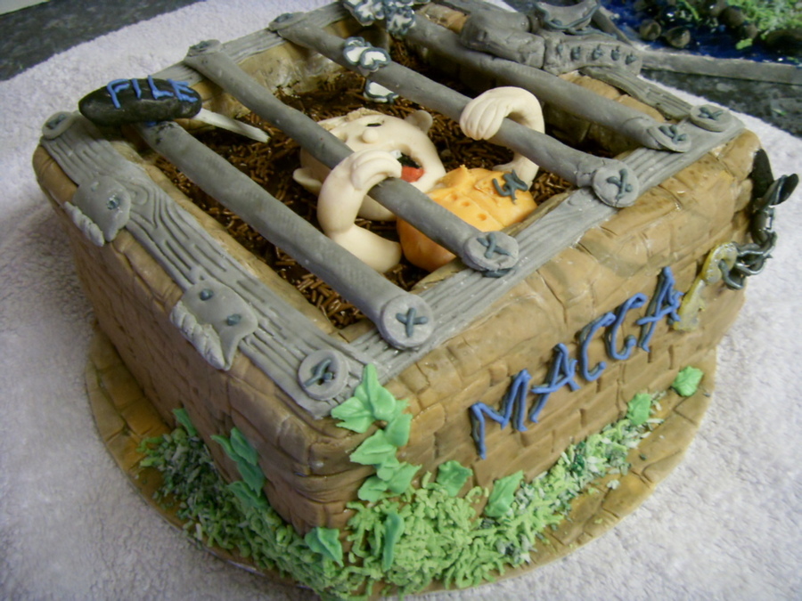 Bar Locked Up - CakeCentral.com