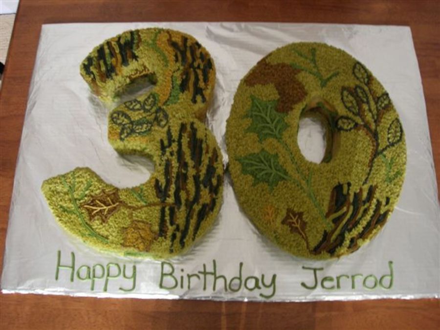 Camo Cake - CakeCentral.com