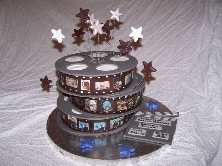Movie Reel Cake - CakeCentral.com