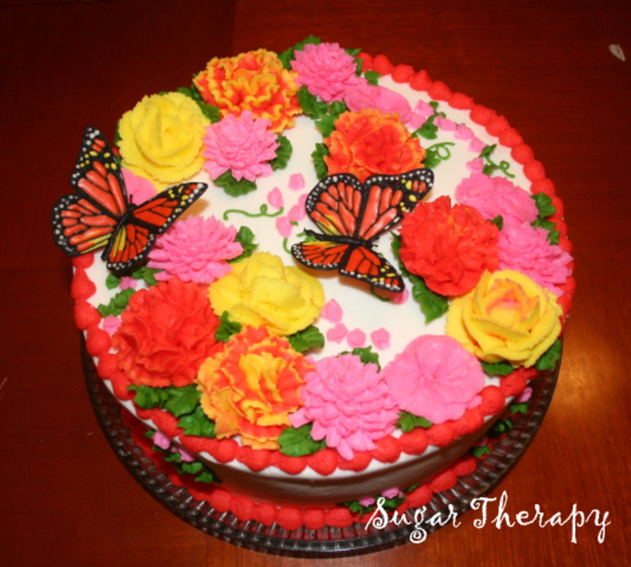 Monarch Butterfly Cake - CakeCentral.com