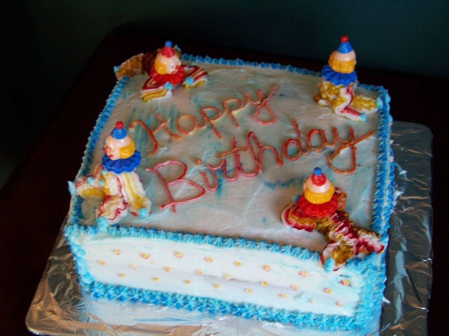 Clown Cake - CakeCentral.com