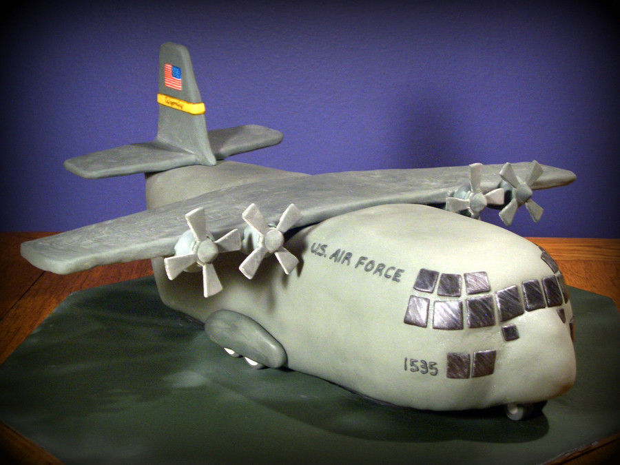 C-130 Airplane - CakeCentral.com