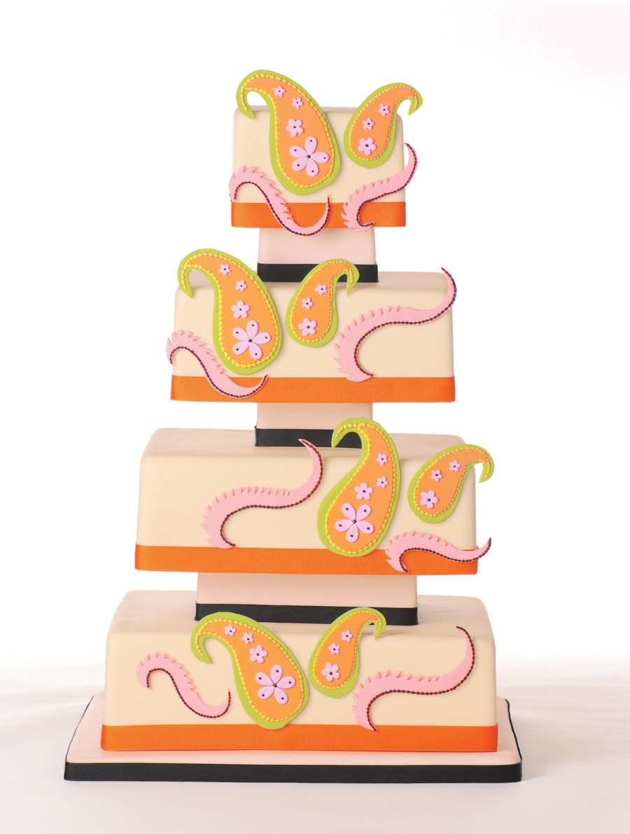 Emilio Pucci Inspired Cake - CakeCentral.com