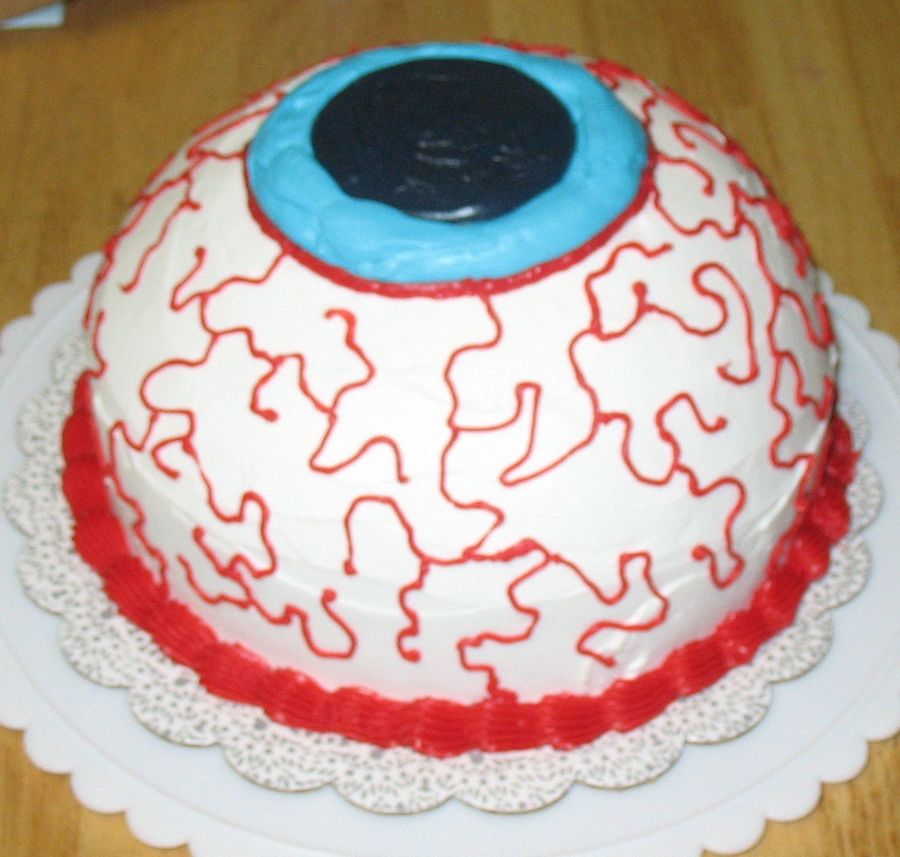 Big Eyeball Cake - CakeCentral.com