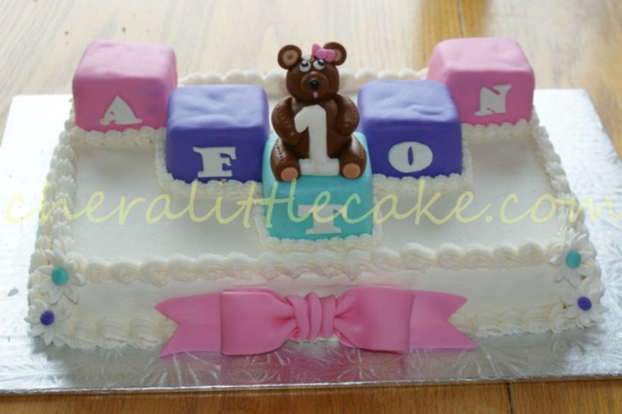 Baby Blocks - CakeCentral.com