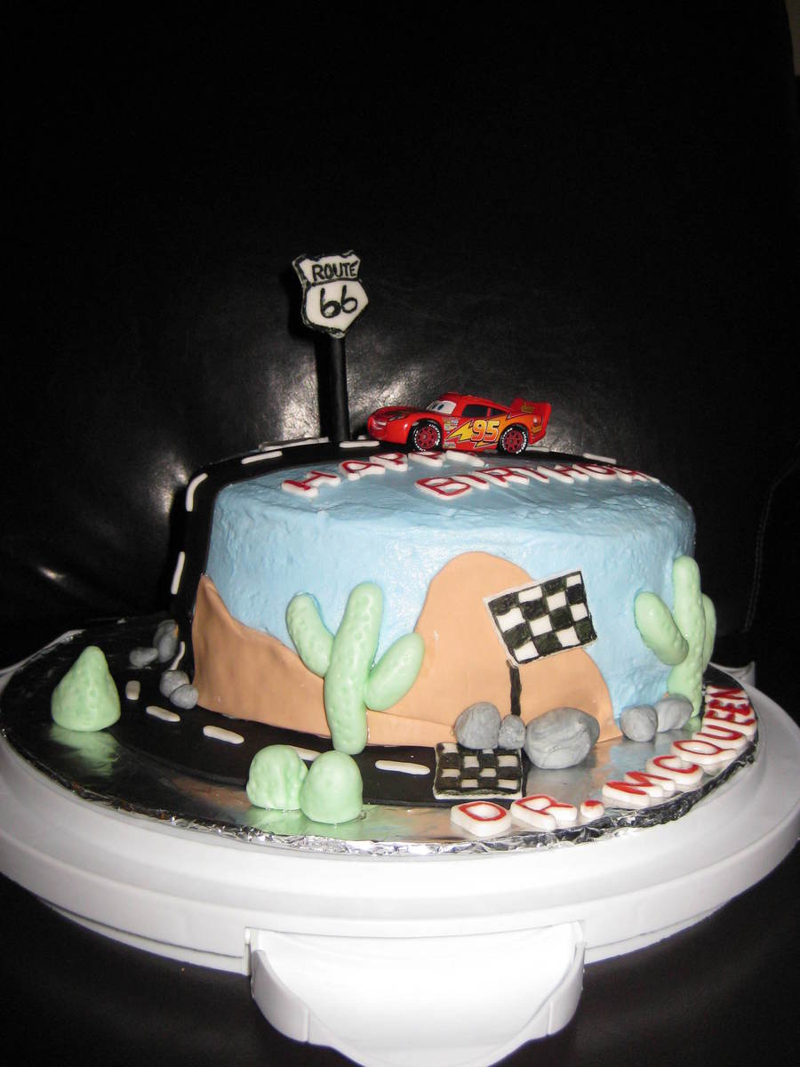 Dr. Mcqueen Cake - CakeCentral.com