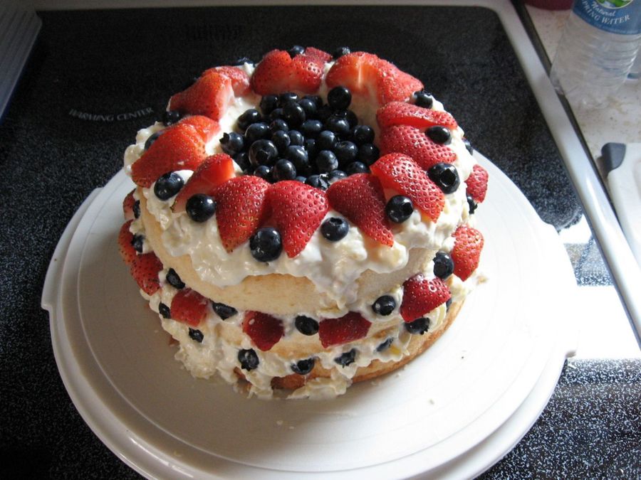 Fresh Fruit Explosion! - CakeCentral.com