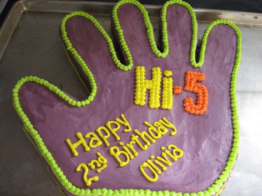 Hi-5 Birthday Cake - CakeCentral.com