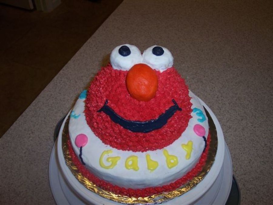 Elmo Loves Gabby - CakeCentral.com