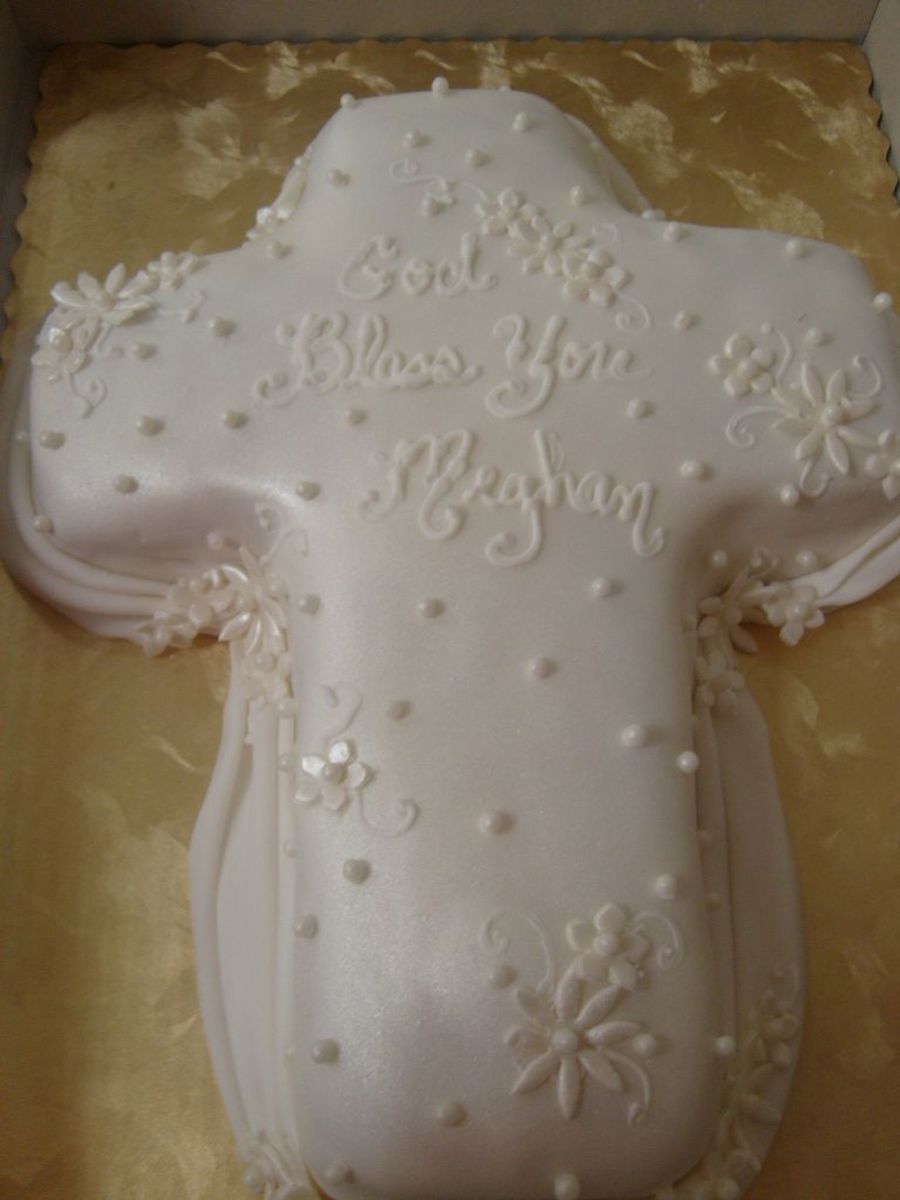 Fondant Cross - CakeCentral.com