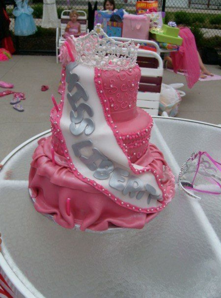 Pageant Cake - CakeCentral.com
