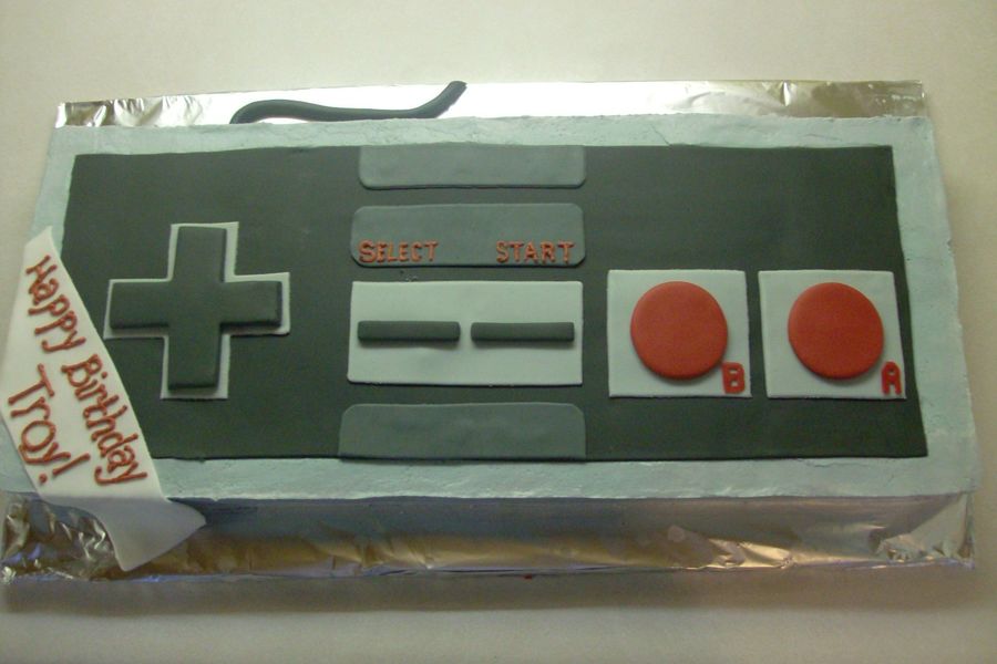 Nintendo Controller Cake - CakeCentral.com