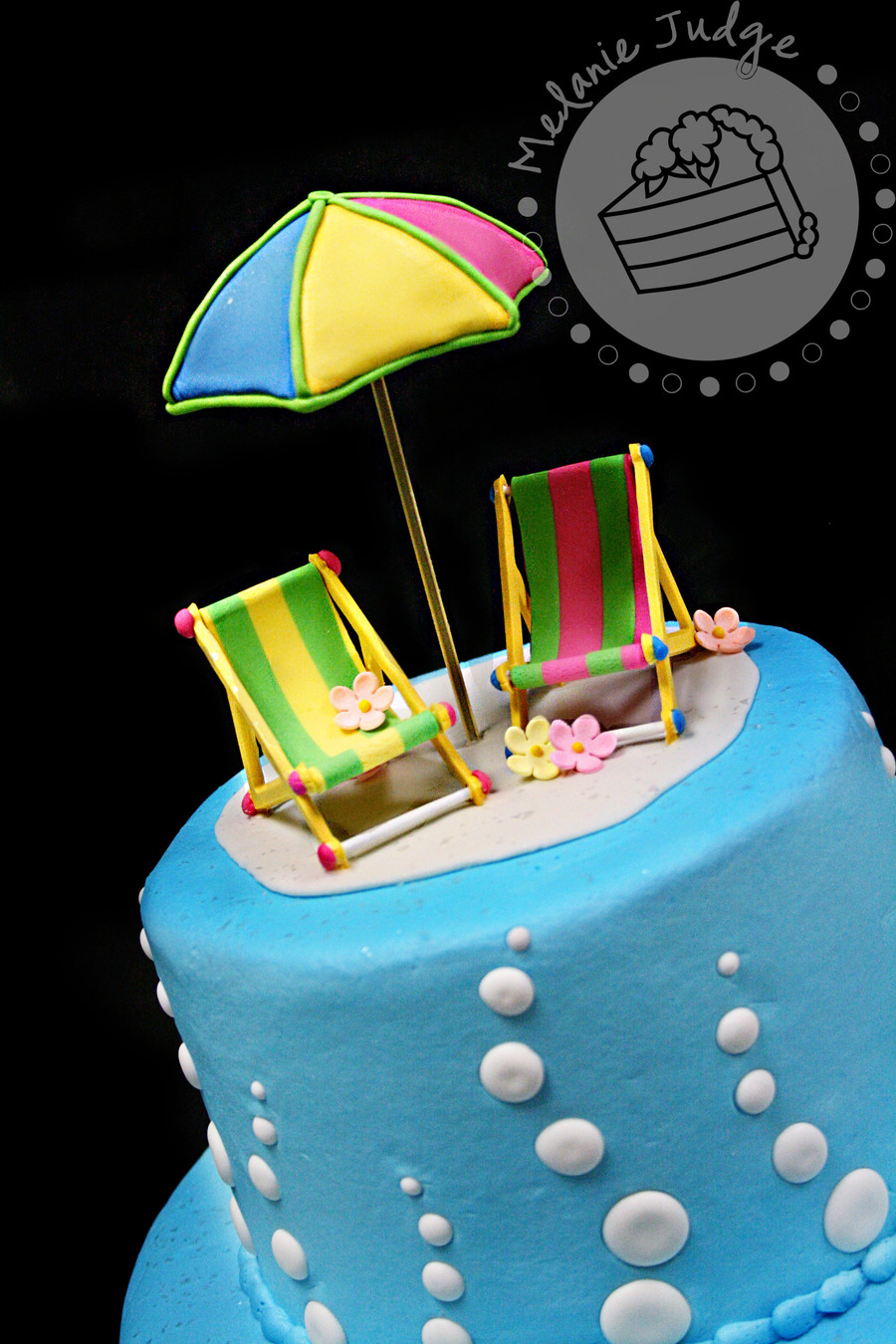 Pool Party Cake - CakeCentral.com
