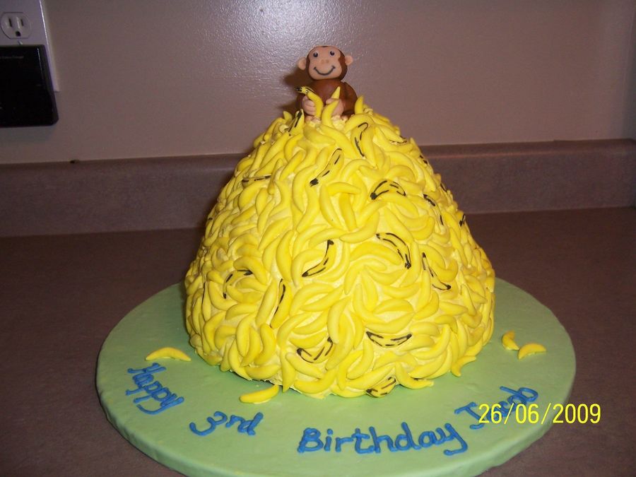 Curious George/monkey Cake - CakeCentral.com
