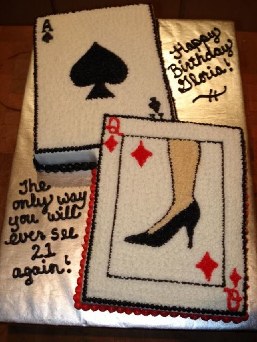 Blackjack Cake - CakeCentral.com