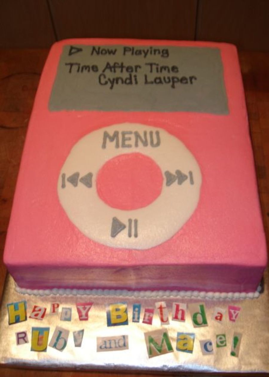 Ipod Cake #2 - CakeCentral.com