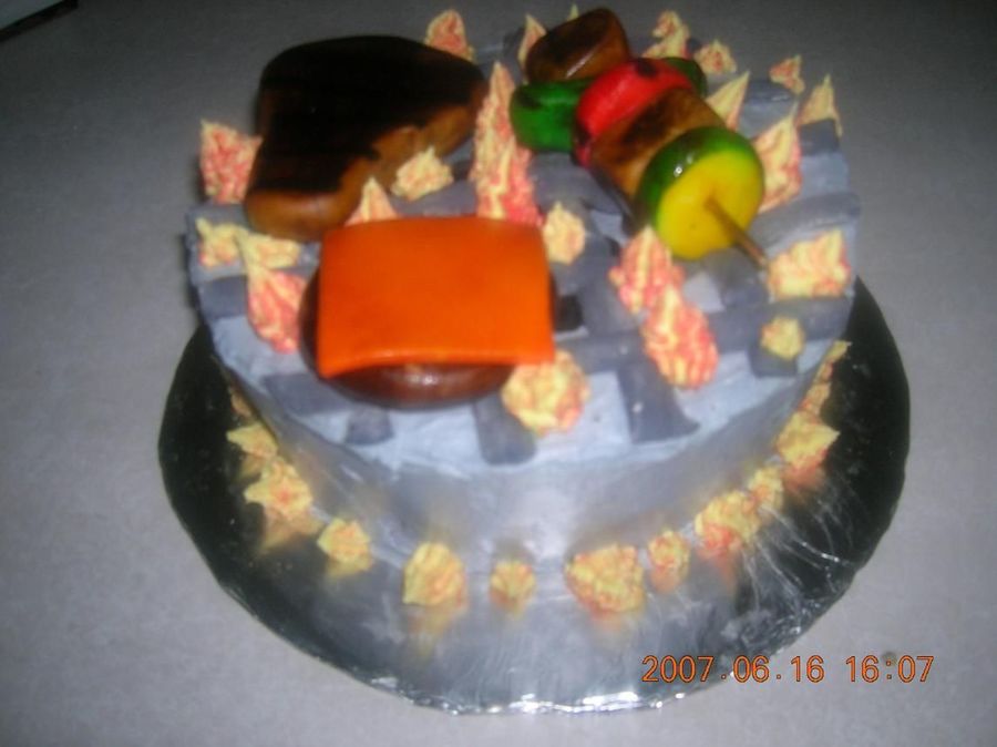 Grill Cake - CakeCentral.com