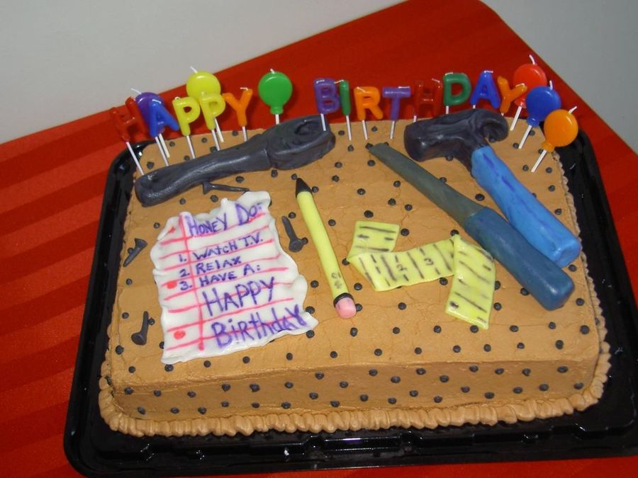 Peg Board Birthday Cake! - CakeCentral.com