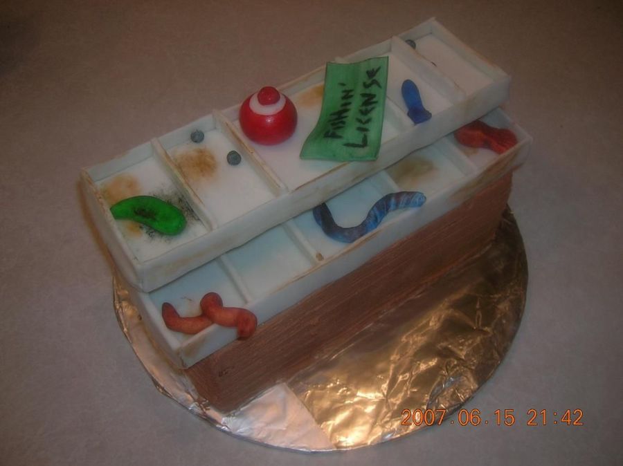Tackle Box Cake - CakeCentral.com