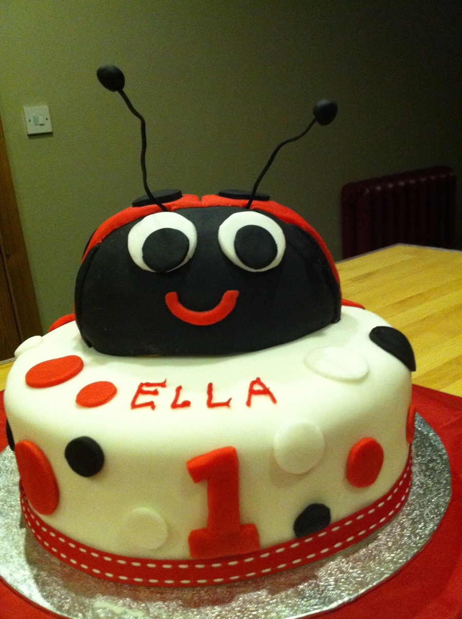 Ladybird Cake - CakeCentral.com