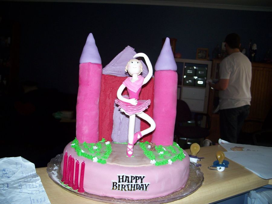 Ballerina Cake - CakeCentral.com