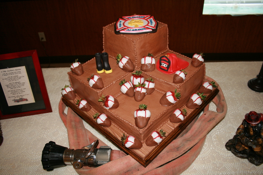 Firefighter's Cake - CakeCentral.com
