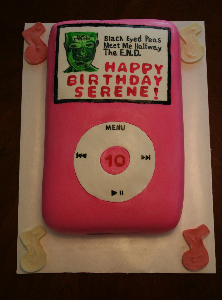 Pink Ipod - CakeCentral.com