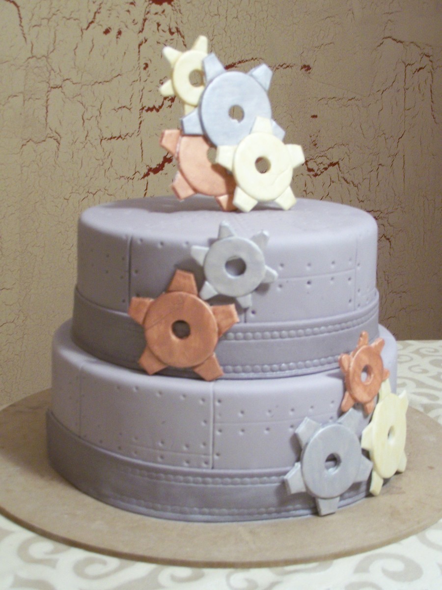 Steampunk Cake - CakeCentral.com