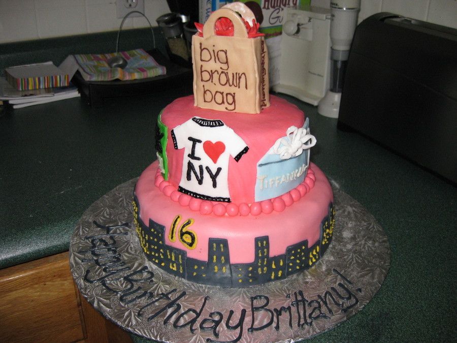 Ny Themed Cake - CakeCentral.com