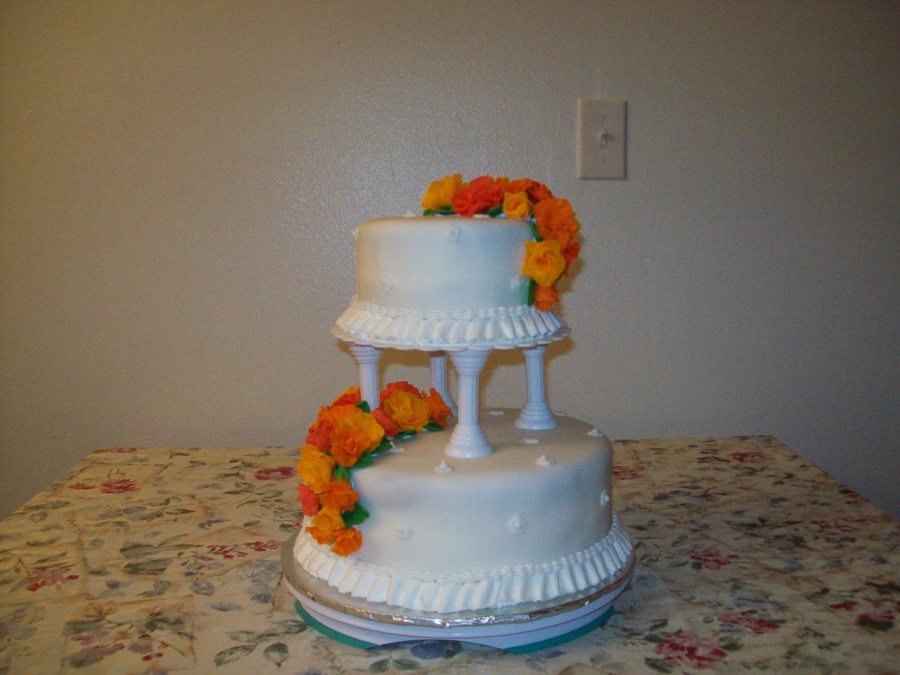 Tiered Practice Cake - CakeCentral.com