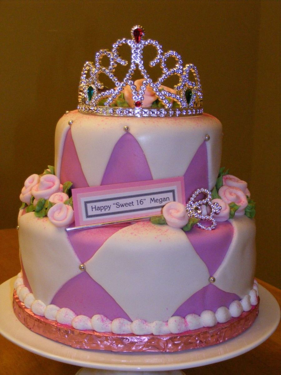 Pretty Pink Princess Cake - CakeCentral.com