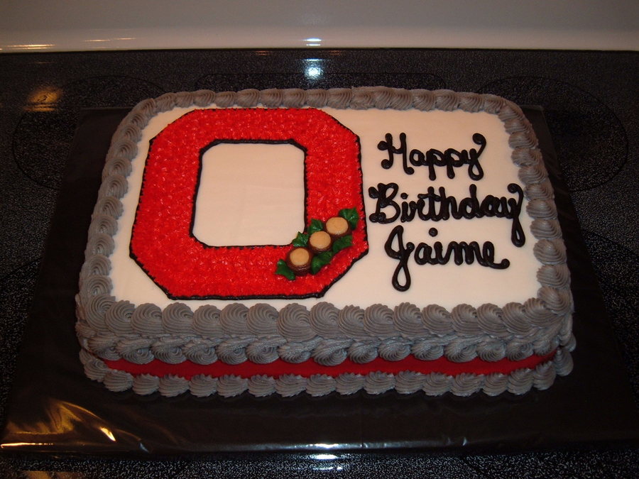 Ohio State Birthday - CakeCentral.com